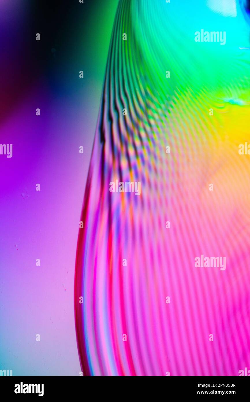 A Holographic Shiny Wavy Abstract Background With Water Texture Visual ...