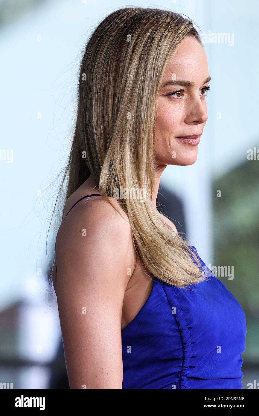 LOS ANGELES, CALIFORNIA, USA - APRIL 15: American actress Brie Larson ...