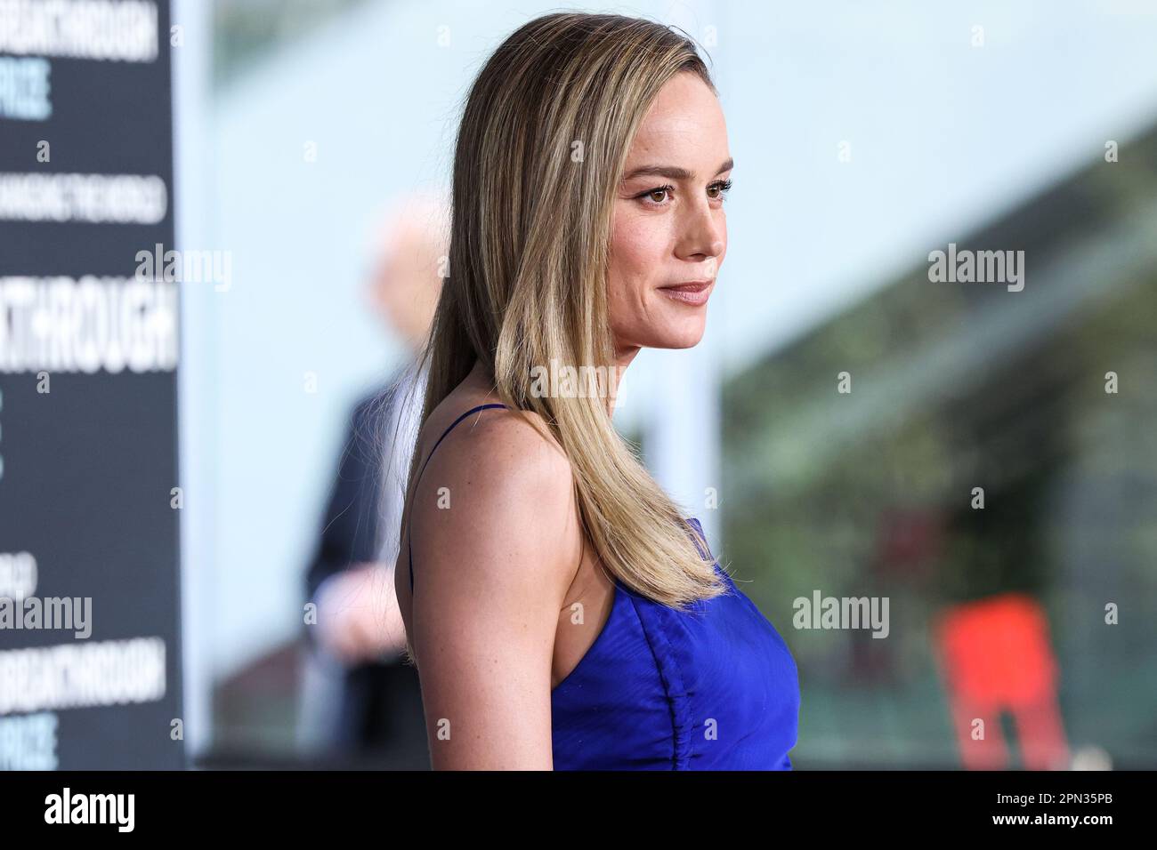 LOS ANGELES, CALIFORNIA, USA - APRIL 15: American actress Brie Larson ...