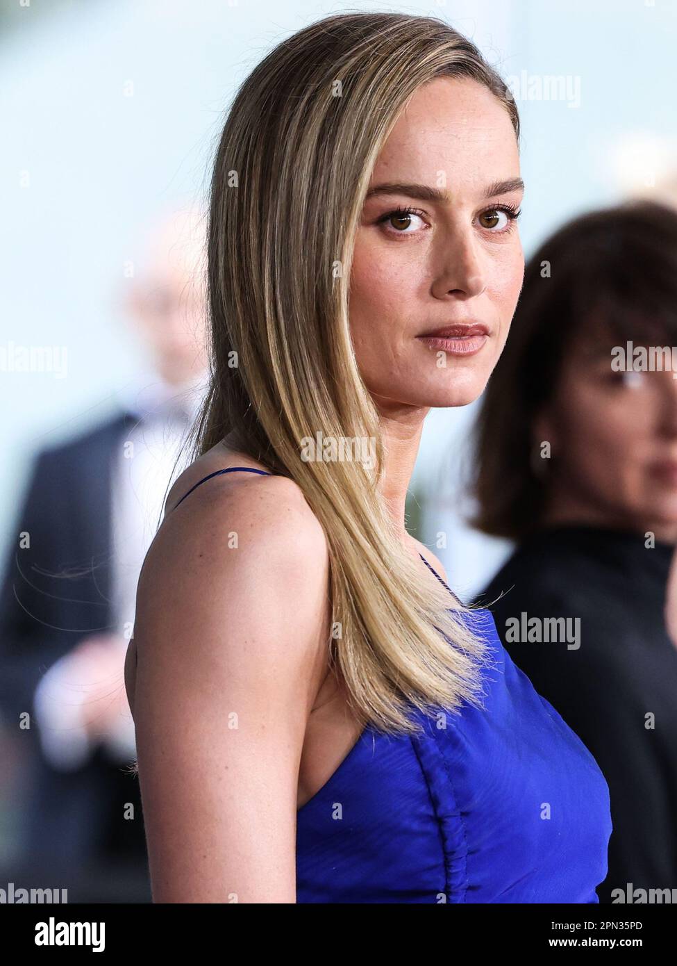 LOS ANGELES, CALIFORNIA, USA - APRIL 15: American actress Brie Larson ...