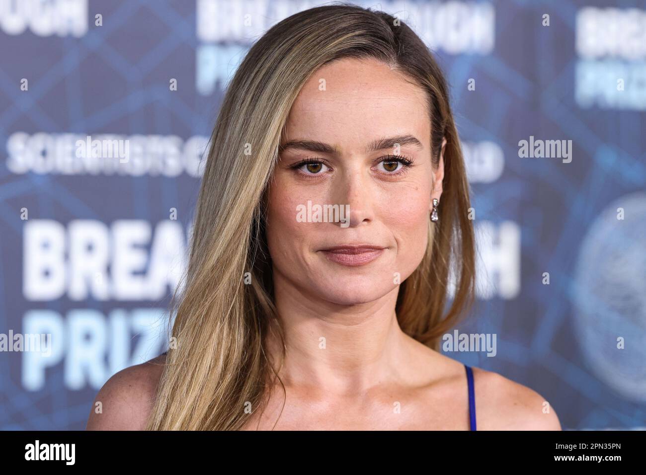 LOS ANGELES, CALIFORNIA, USA - APRIL 15: American actress Brie Larson ...