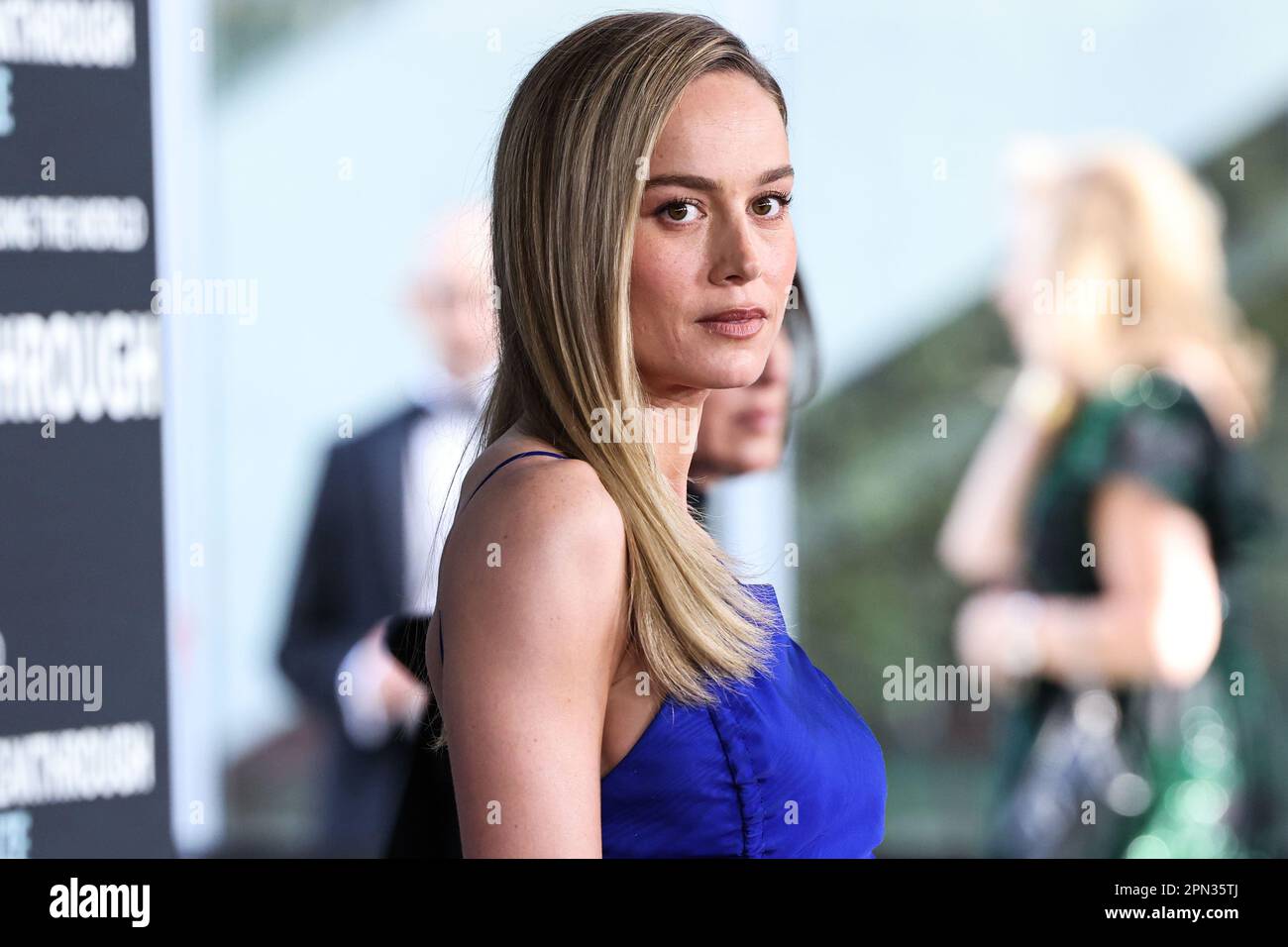 LOS ANGELES, CALIFORNIA, USA - APRIL 15: American actress Brie Larson ...