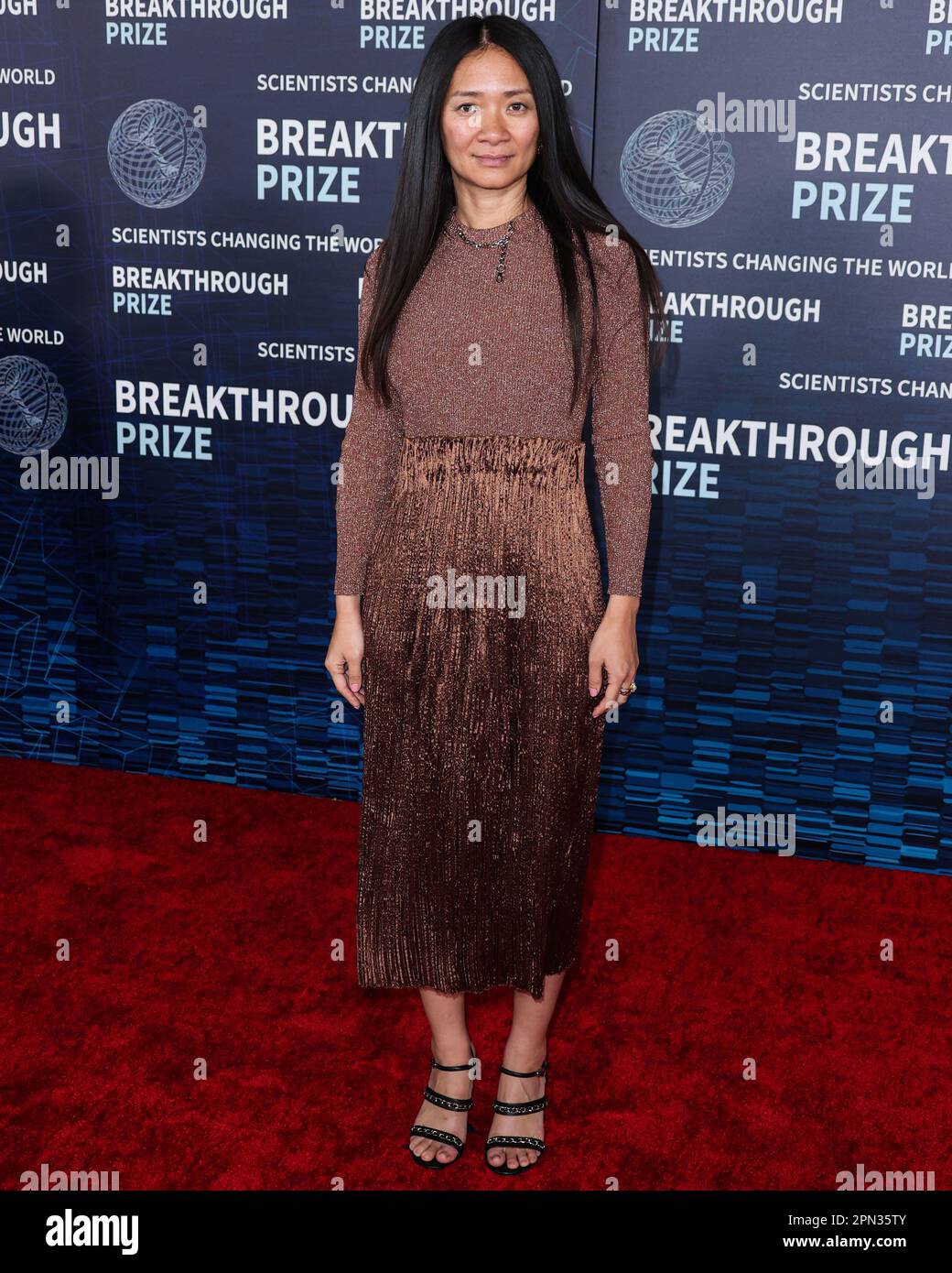 LOS ANGELES, CALIFORNIA, USA - APRIL 15: Chinese filmmaker Chloe Zhao ...