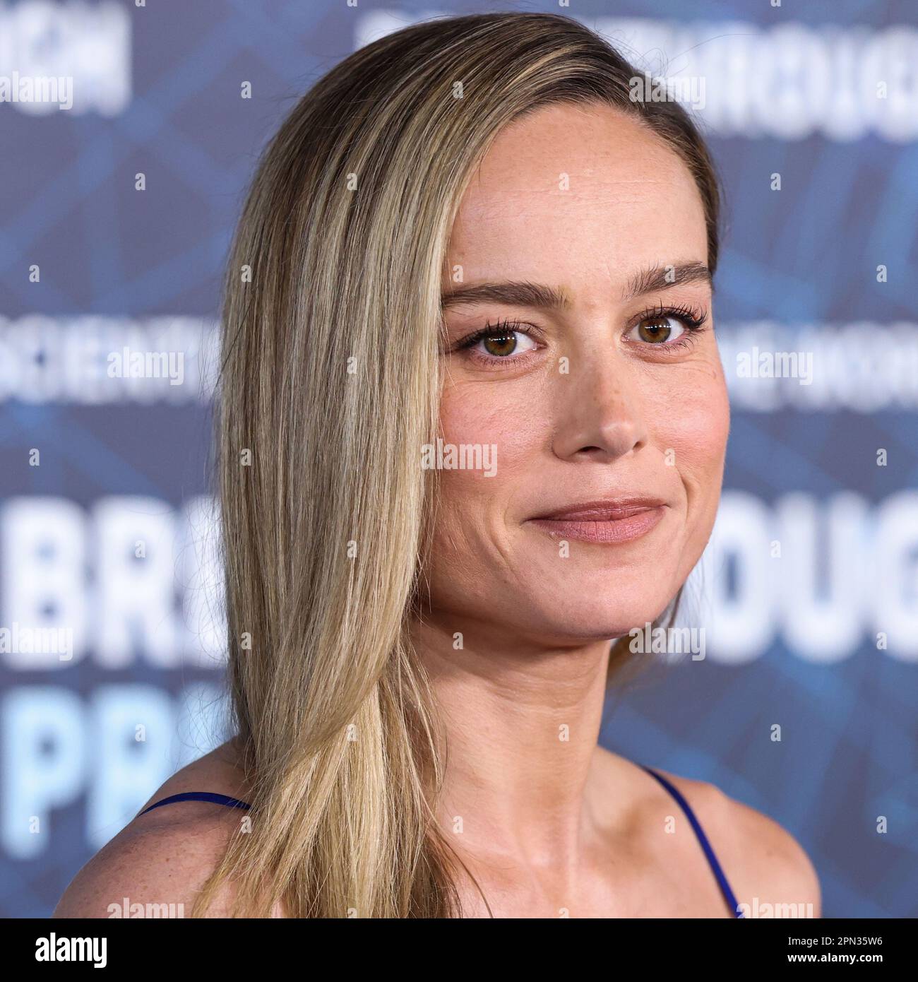 LOS ANGELES, CALIFORNIA, USA - APRIL 15: American actress Brie Larson ...