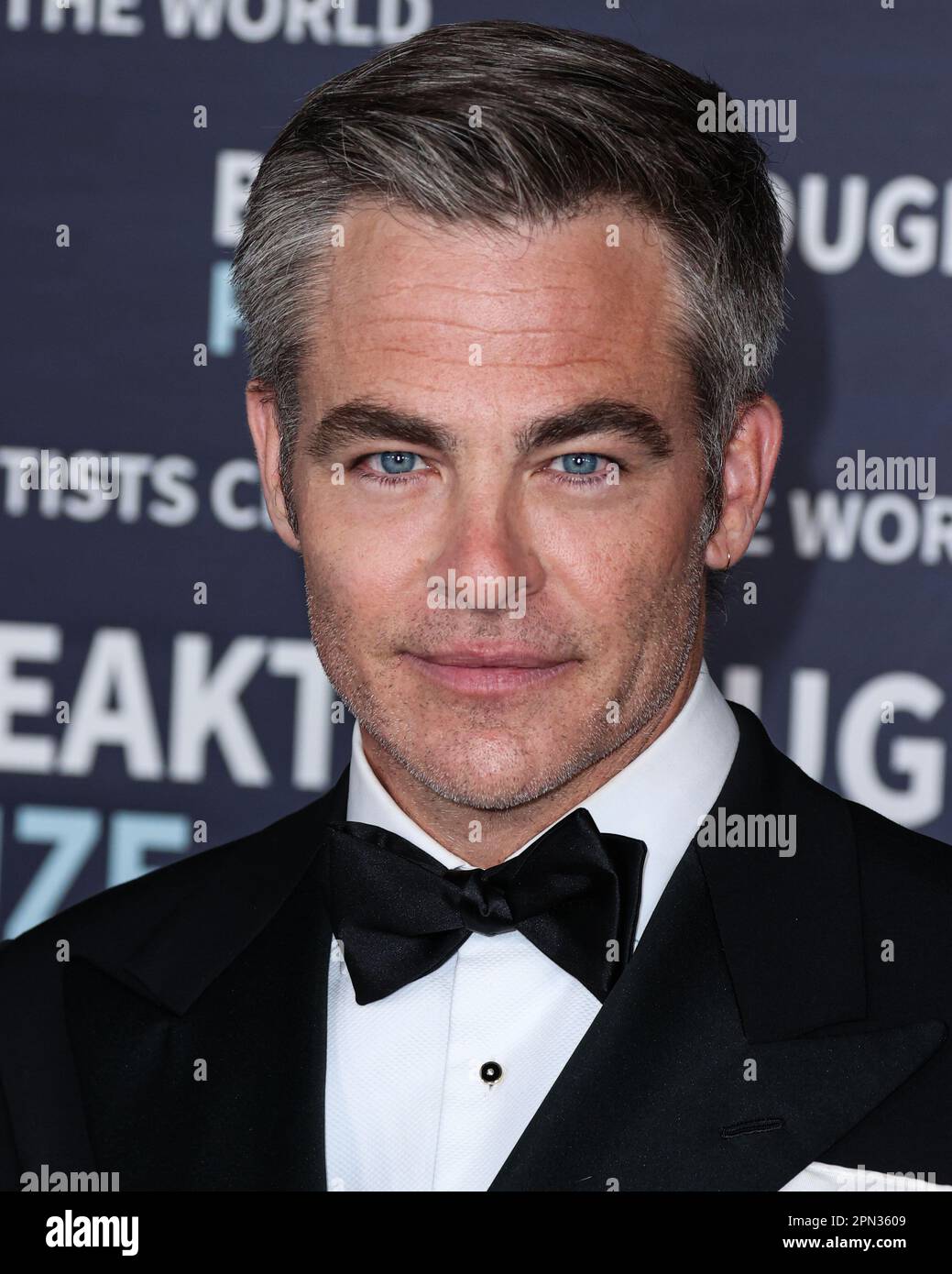 LOS ANGELES, CALIFORNIA, USA - APRIL 15: American actor Chris Pine ...