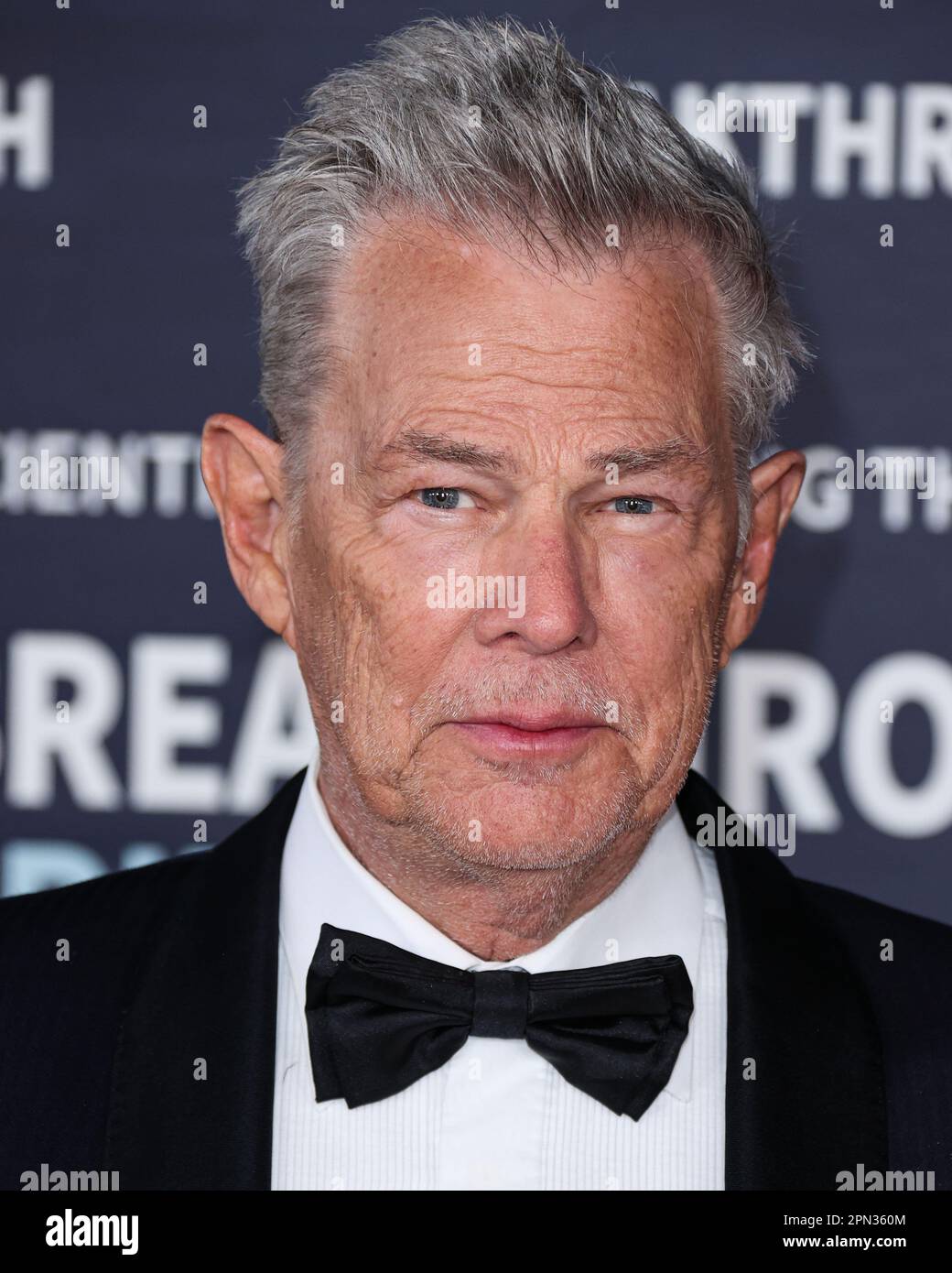 LOS ANGELES, CALIFORNIA, USA - APRIL 15: David Foster arrives at the ...