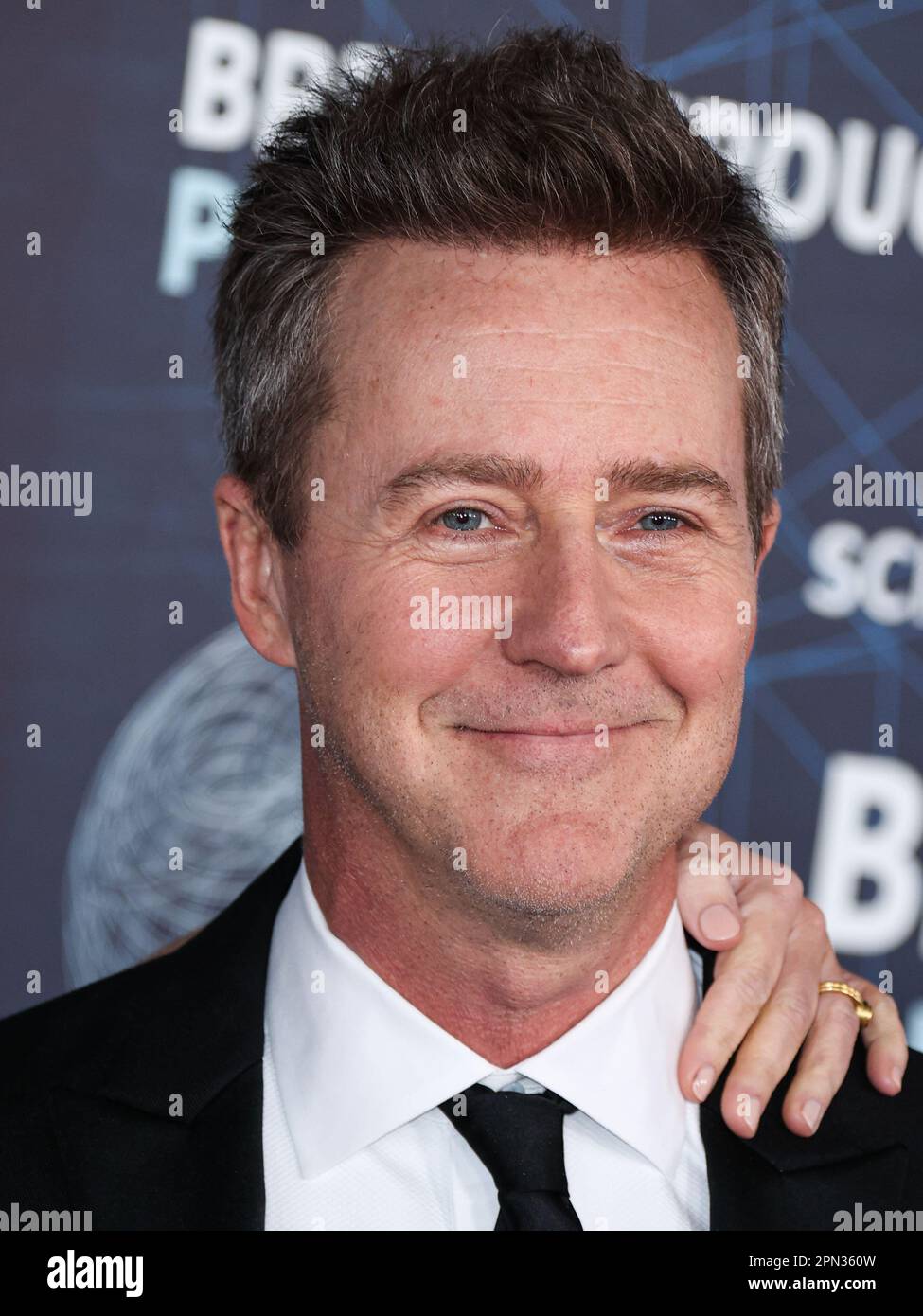 LOS ANGELES, CALIFORNIA, USA - APRIL 15: Edward Norton arrives at the ...