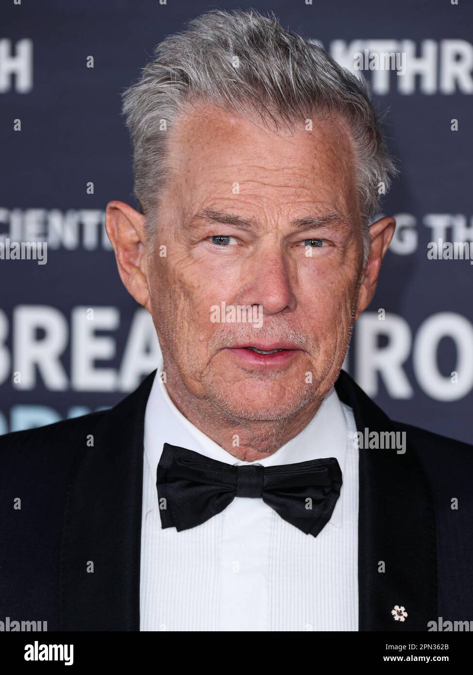 LOS ANGELES, CALIFORNIA, USA - APRIL 15: David Foster arrives at the ...