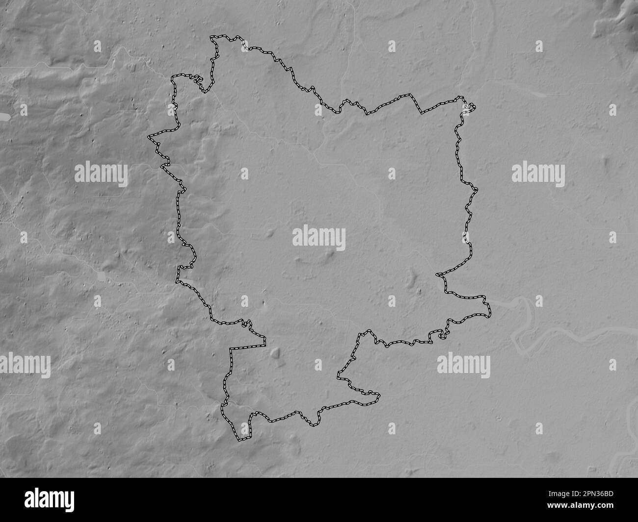 Selby, non metropolitan district of England - Great Britain. Grayscale ...
