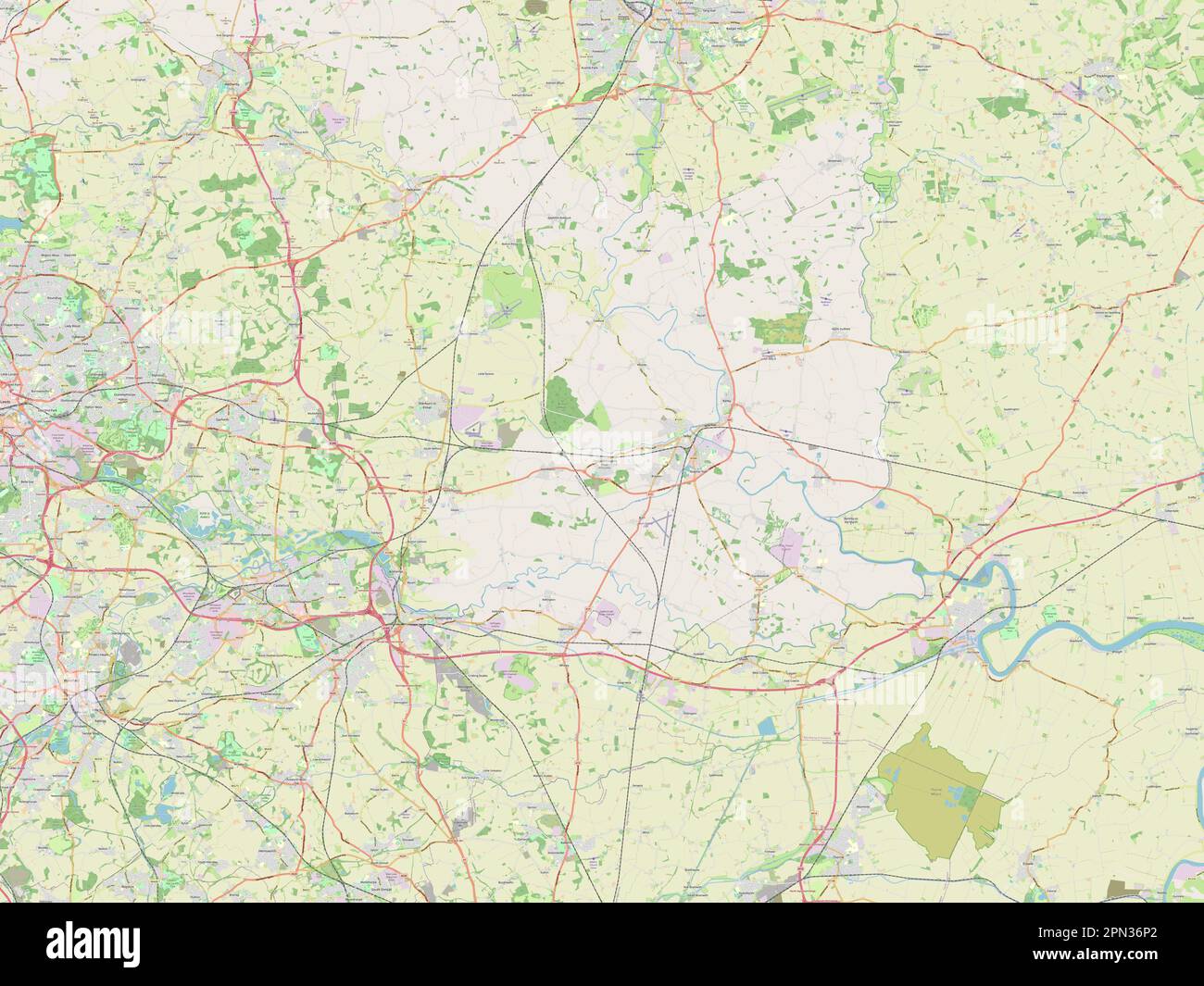 Eggborough map hi-res stock photography and images - Alamy