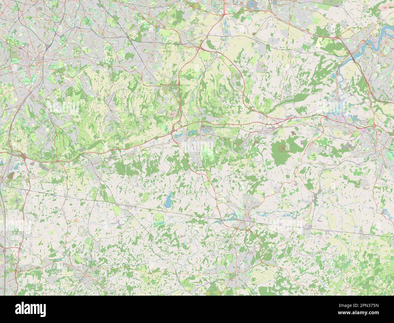 Sevenoaks, non metropolitan district of England - Great Britain. Open ...