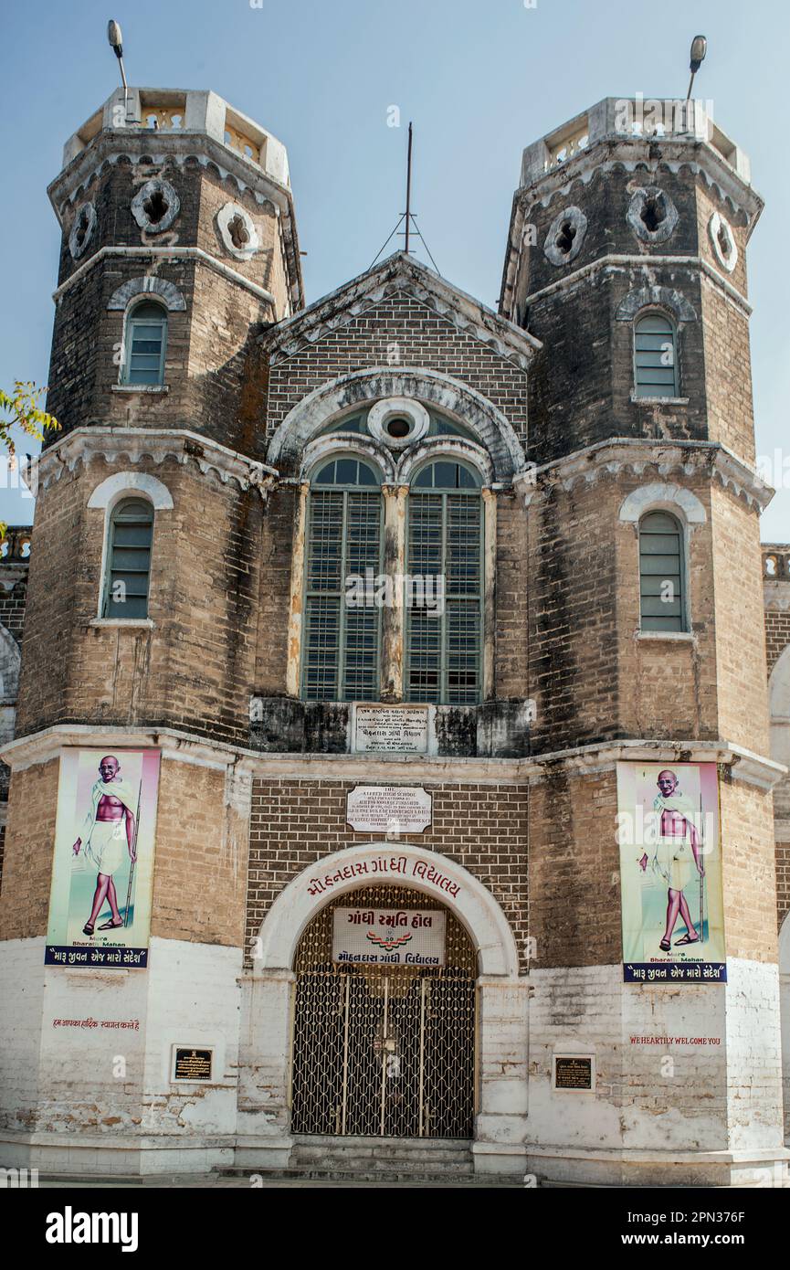 01 07 2009 Mohandas Gandhi Vidyalaya , Mahatma Gandhi high school now ...