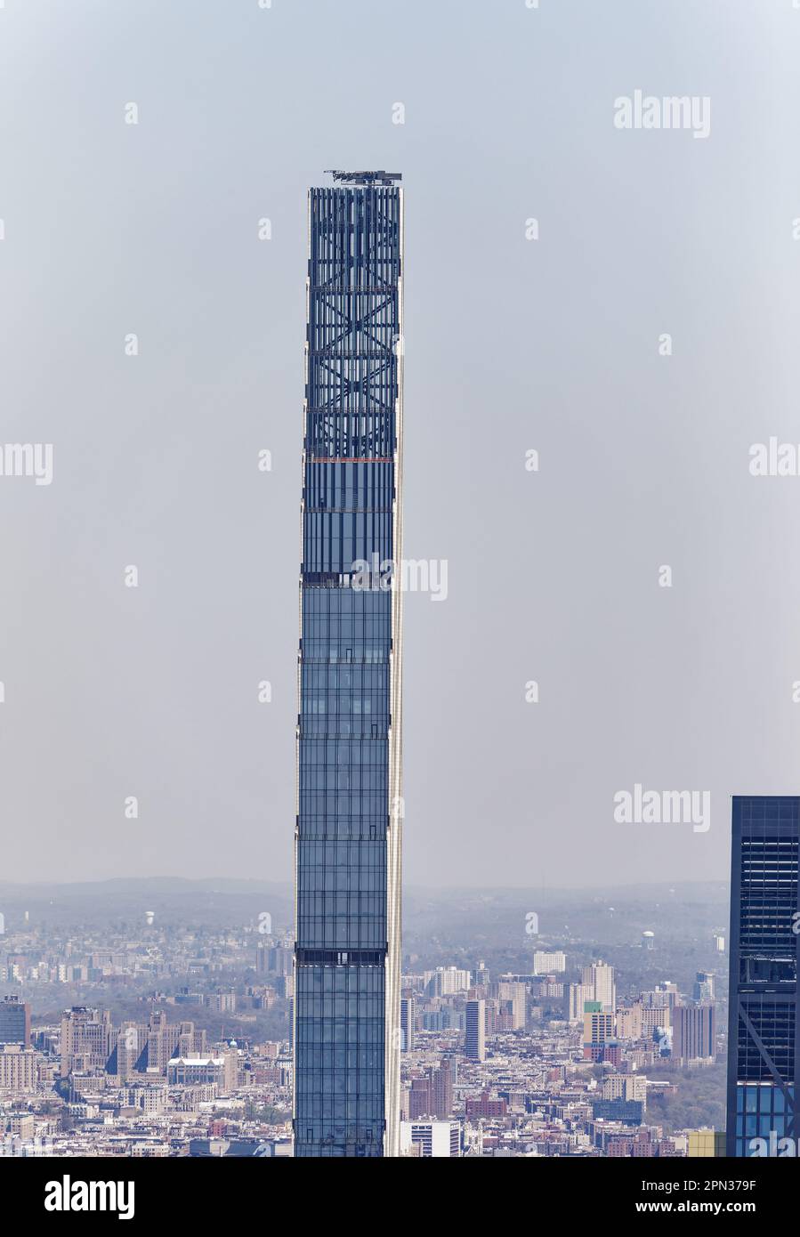 111 West 57th Street, a residential supertall on Billionaires’ Row just south of Central Park ...