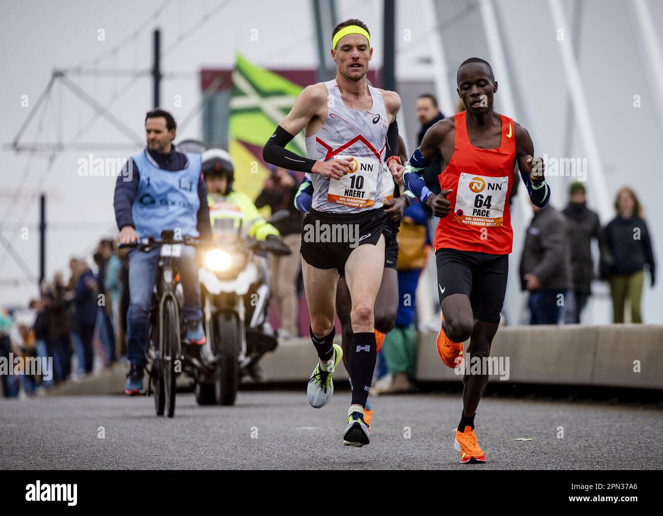 ROTTERDAM - Koen Naert from Belgium (L) during the 42nd edition of the ...