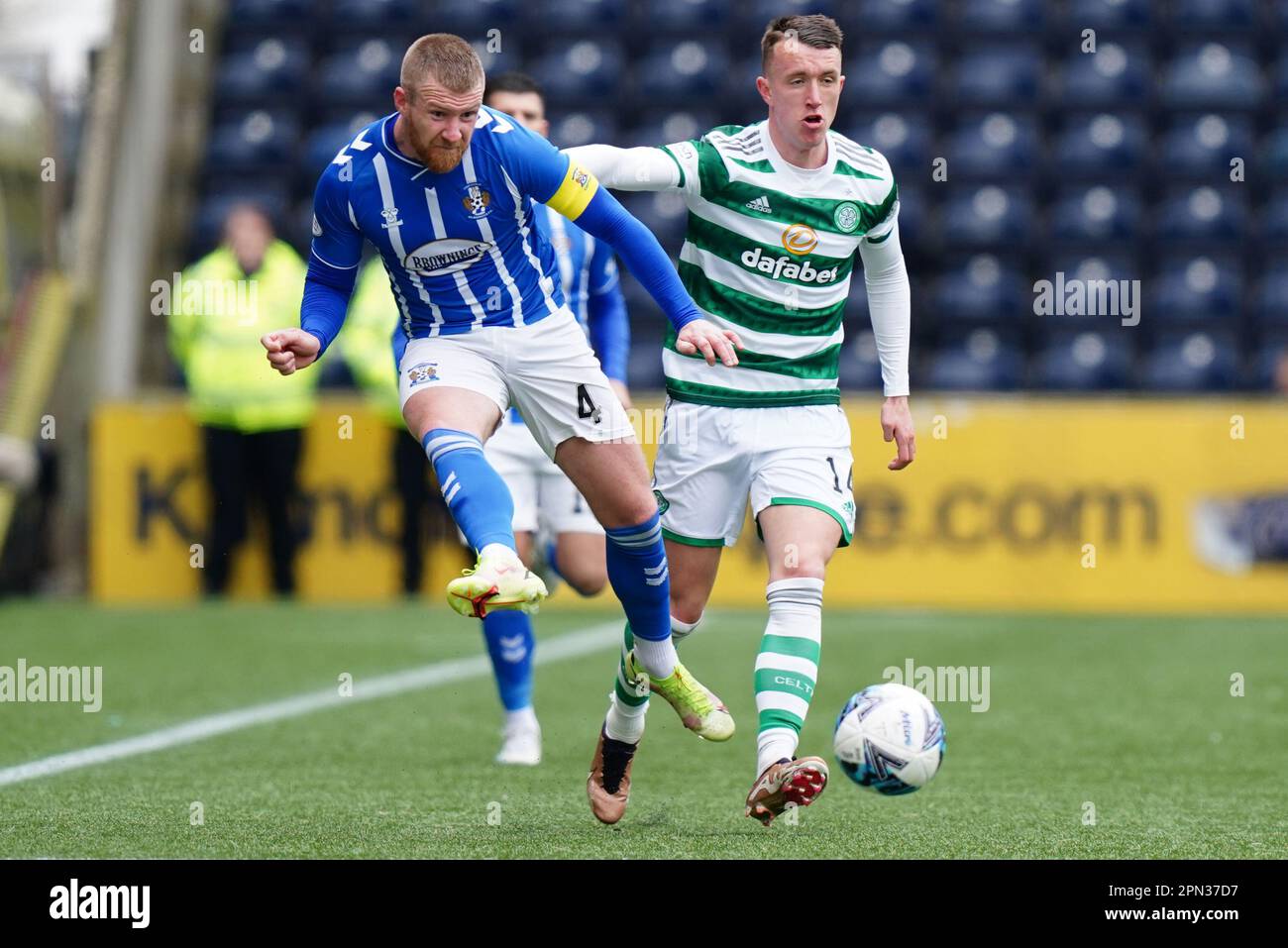 Kilmarnock’s Alan Power passes away during the cinch Premiership match ...