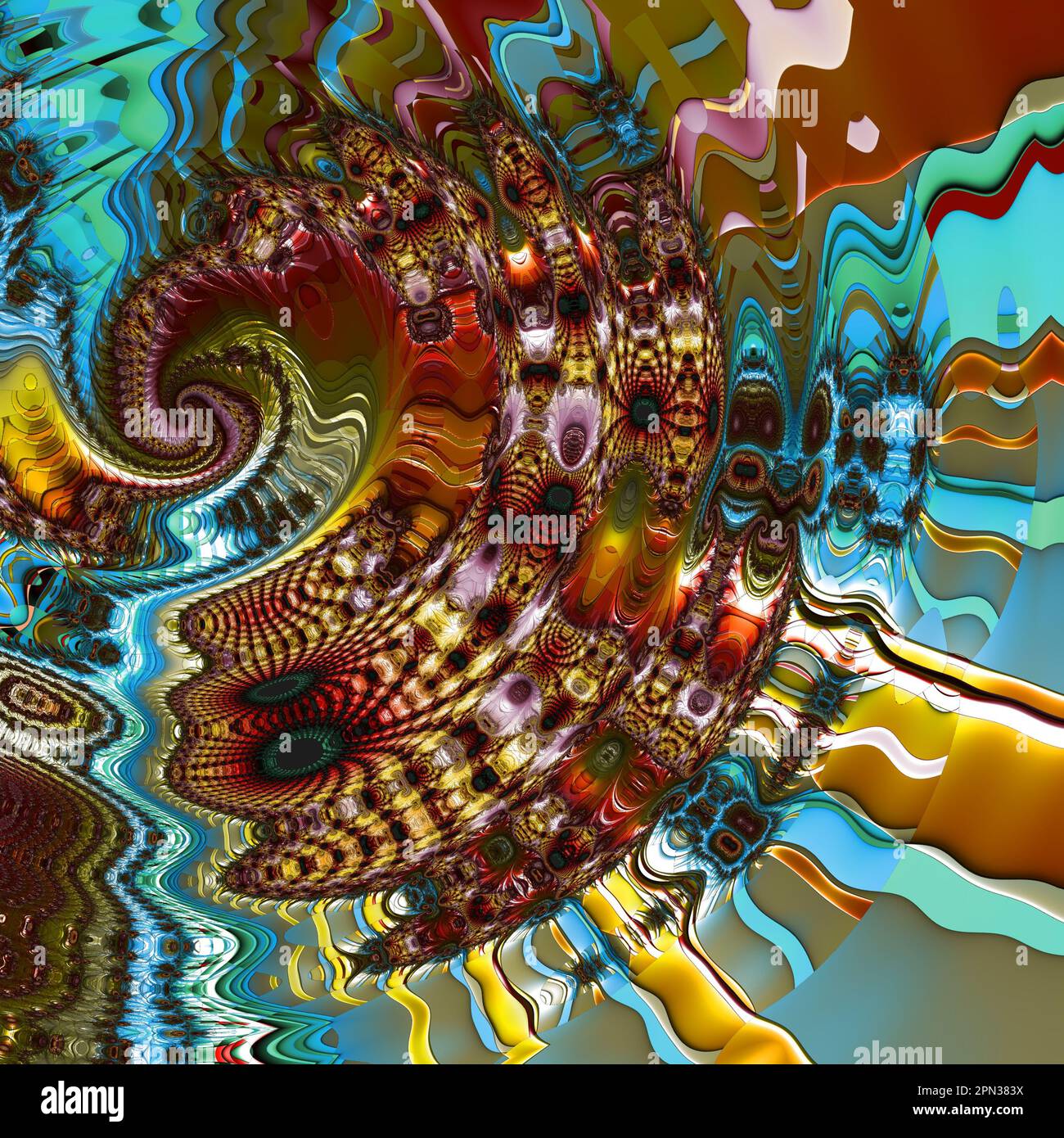 Multicolored grunge texture. Composition of different color patterns ...