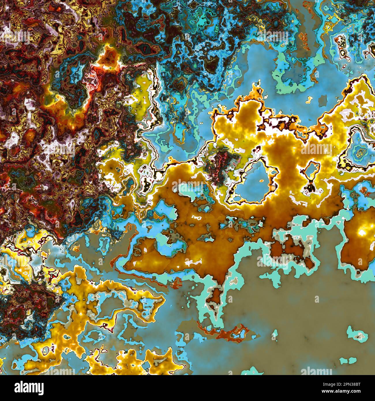 Multicolored grunge texture. Composition of different color patterns ...