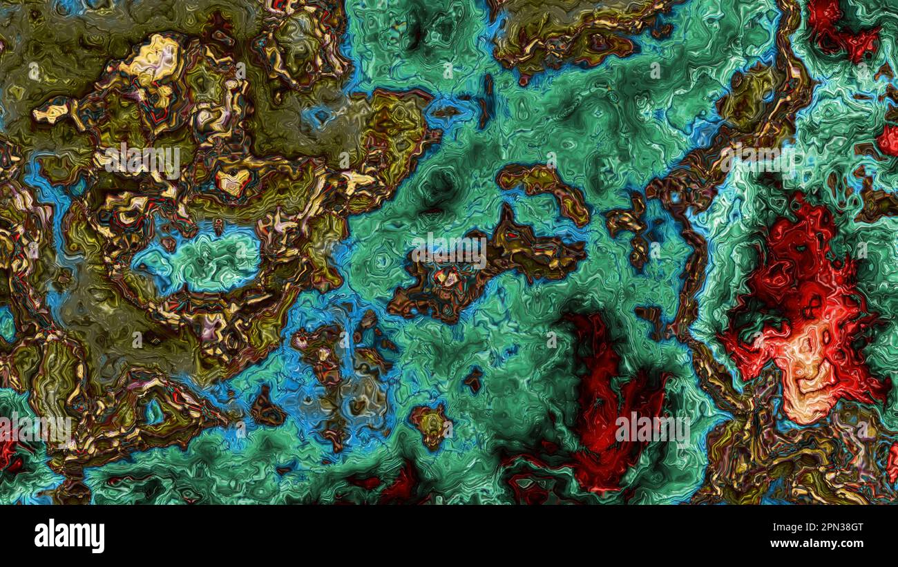 Multicolored grunge texture. Composition of different color patterns ...