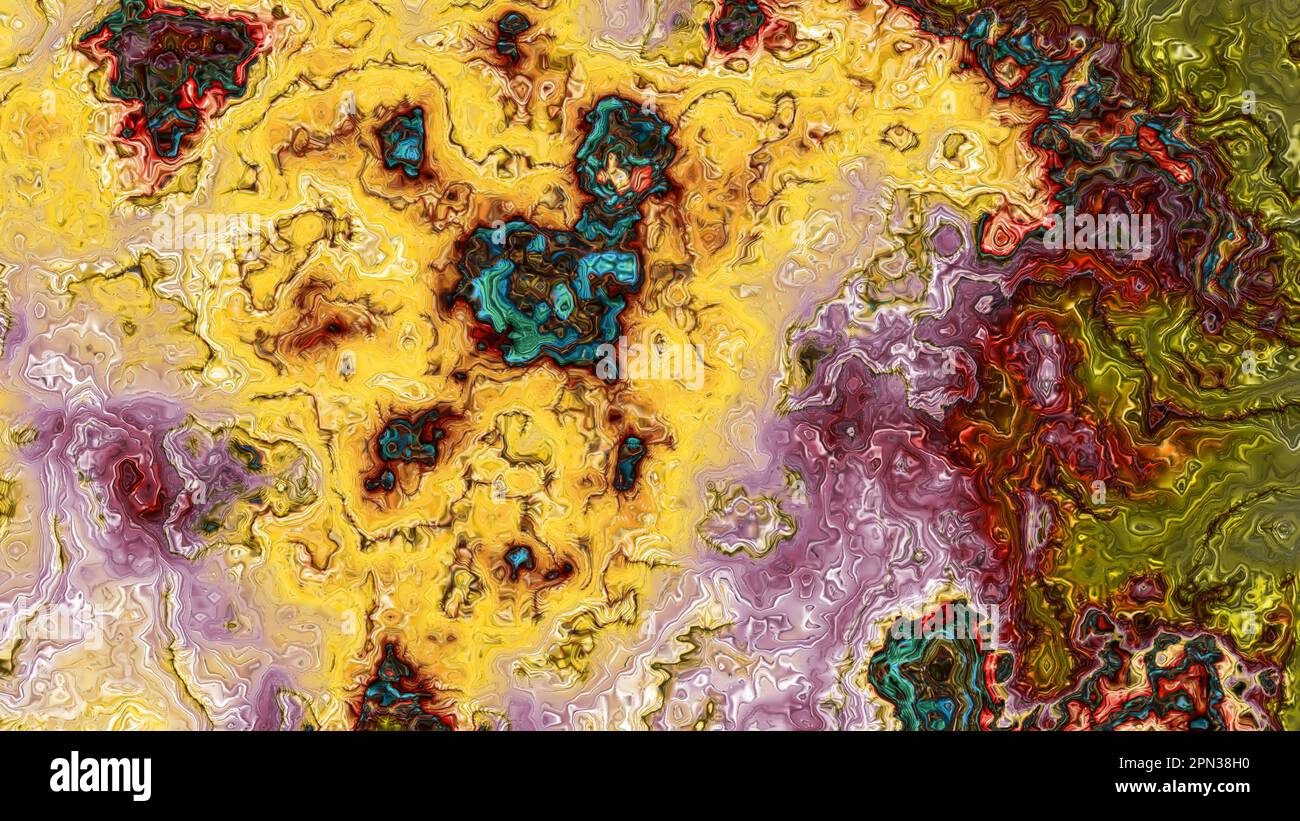 Multicolored grunge texture. Composition of different color patterns ...