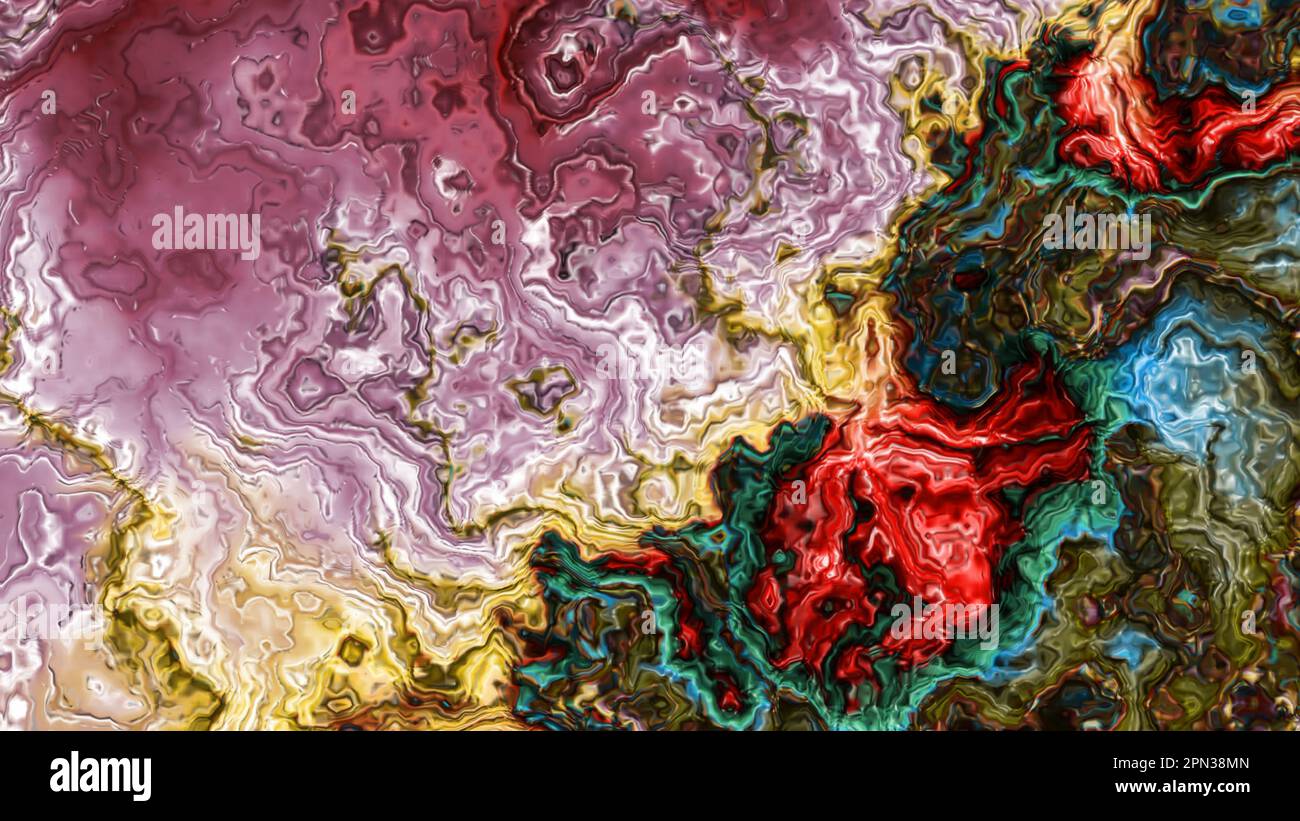 Multicolored grunge texture. Composition of different color patterns ...