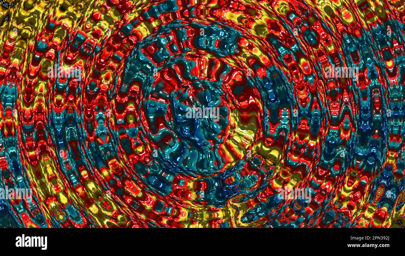 Multicolored grunge texture. Composition of different color patterns ...