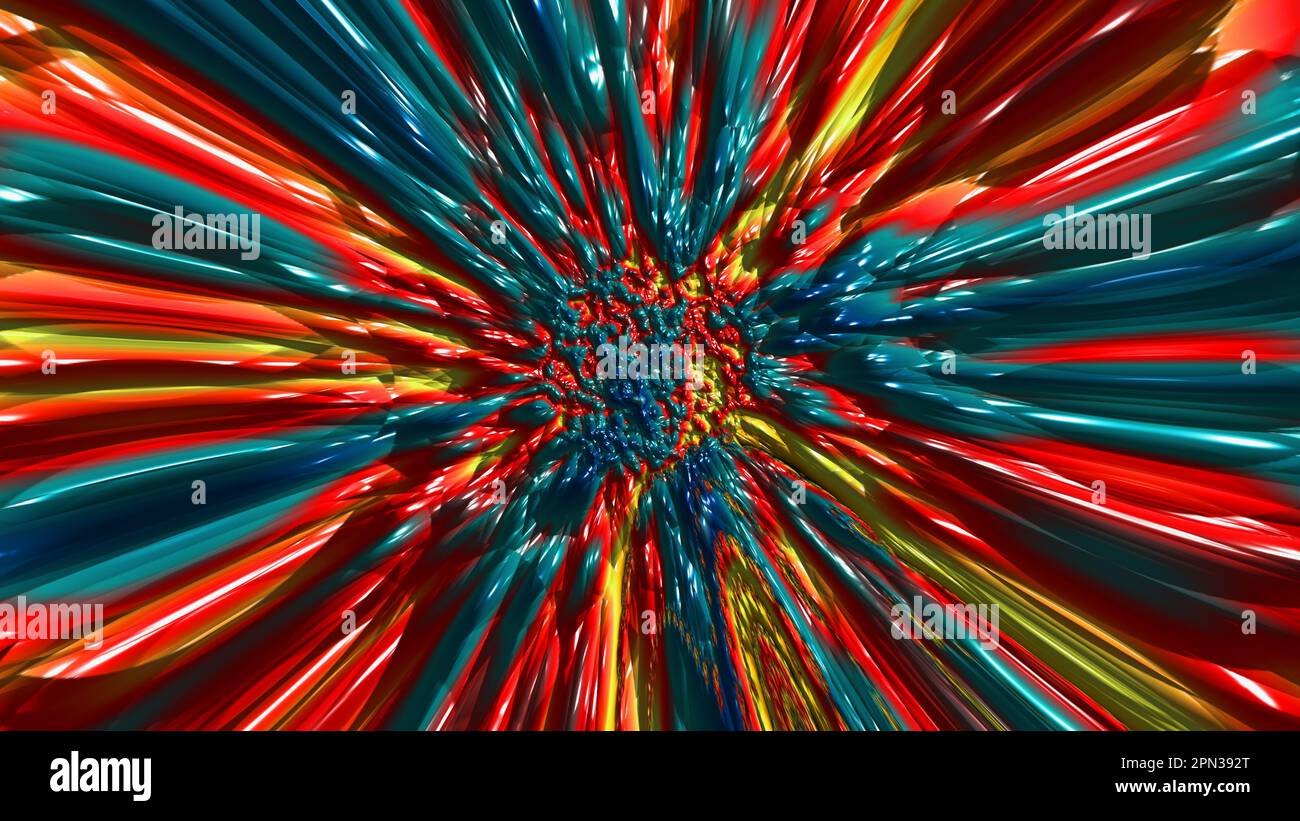 Multicolored grunge texture. Composition of different color patterns ...