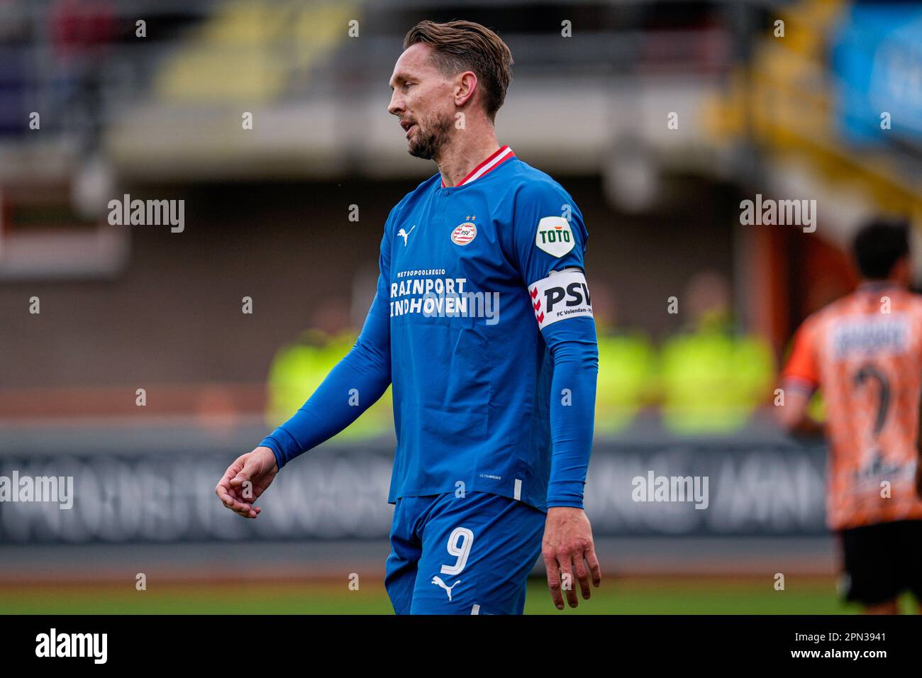 VOLENDAM, NETHERLANDS - APRIL 16: Luuk de Jong of PSV during the Dutch ...