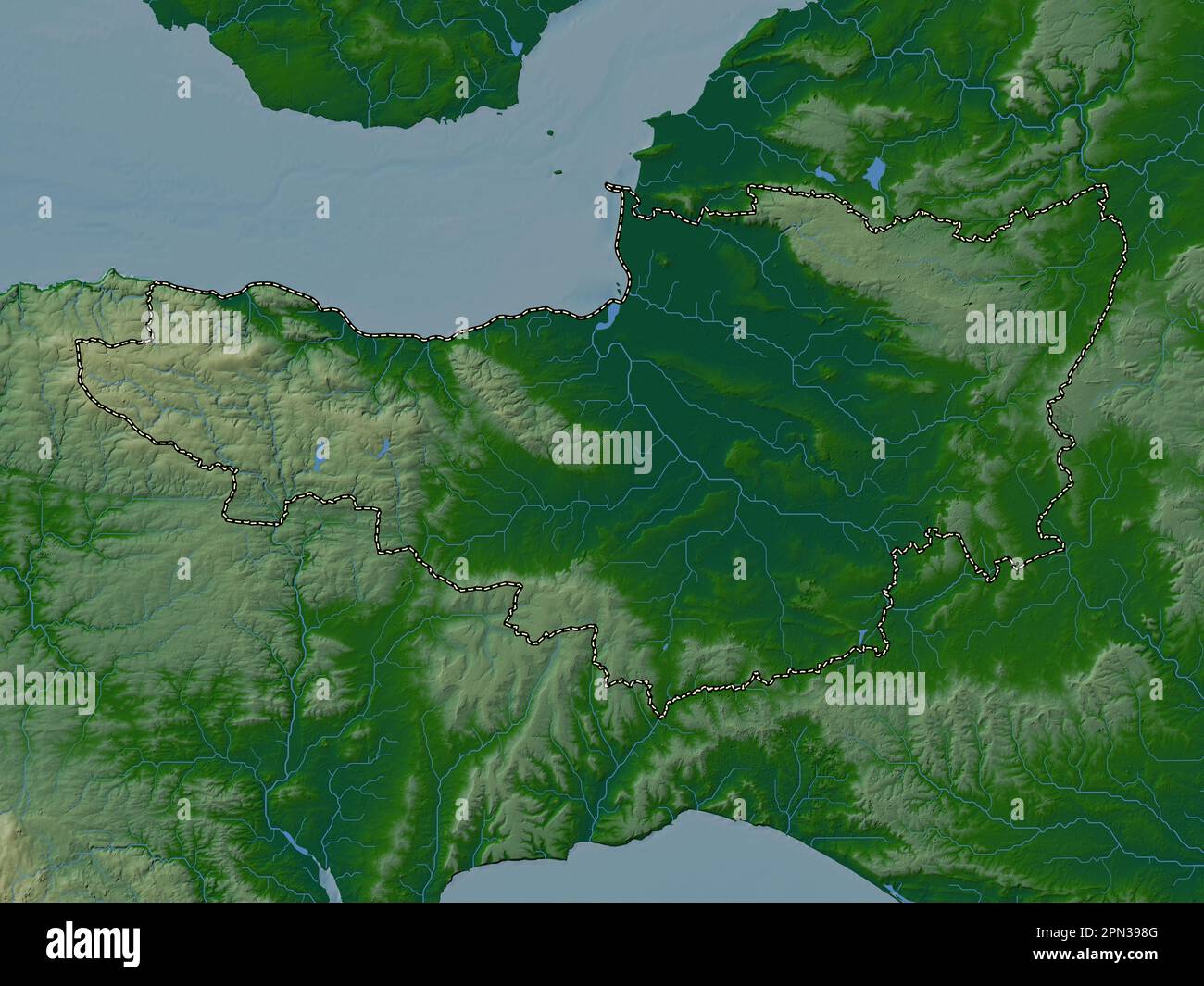 Map of burnham on sea hi-res stock photography and images - Alamy