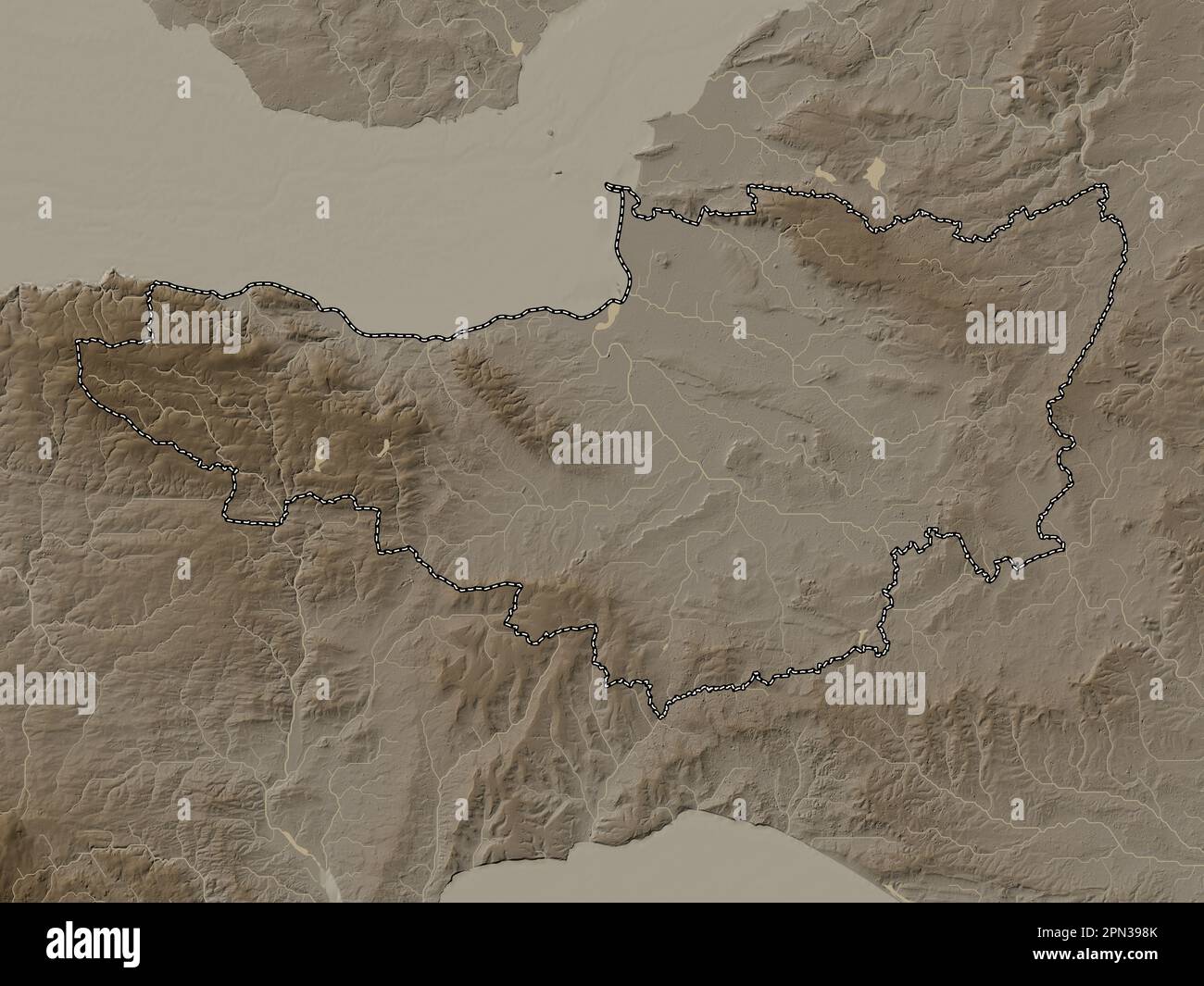 Map of burnham on sea hi-res stock photography and images - Alamy