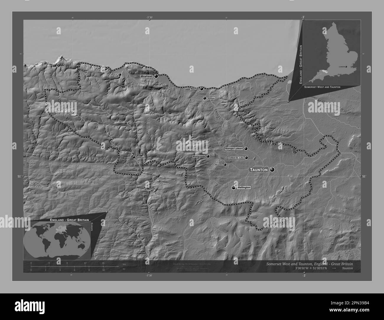 Somerset West and Taunton, non metropolitan district of England - Great ...