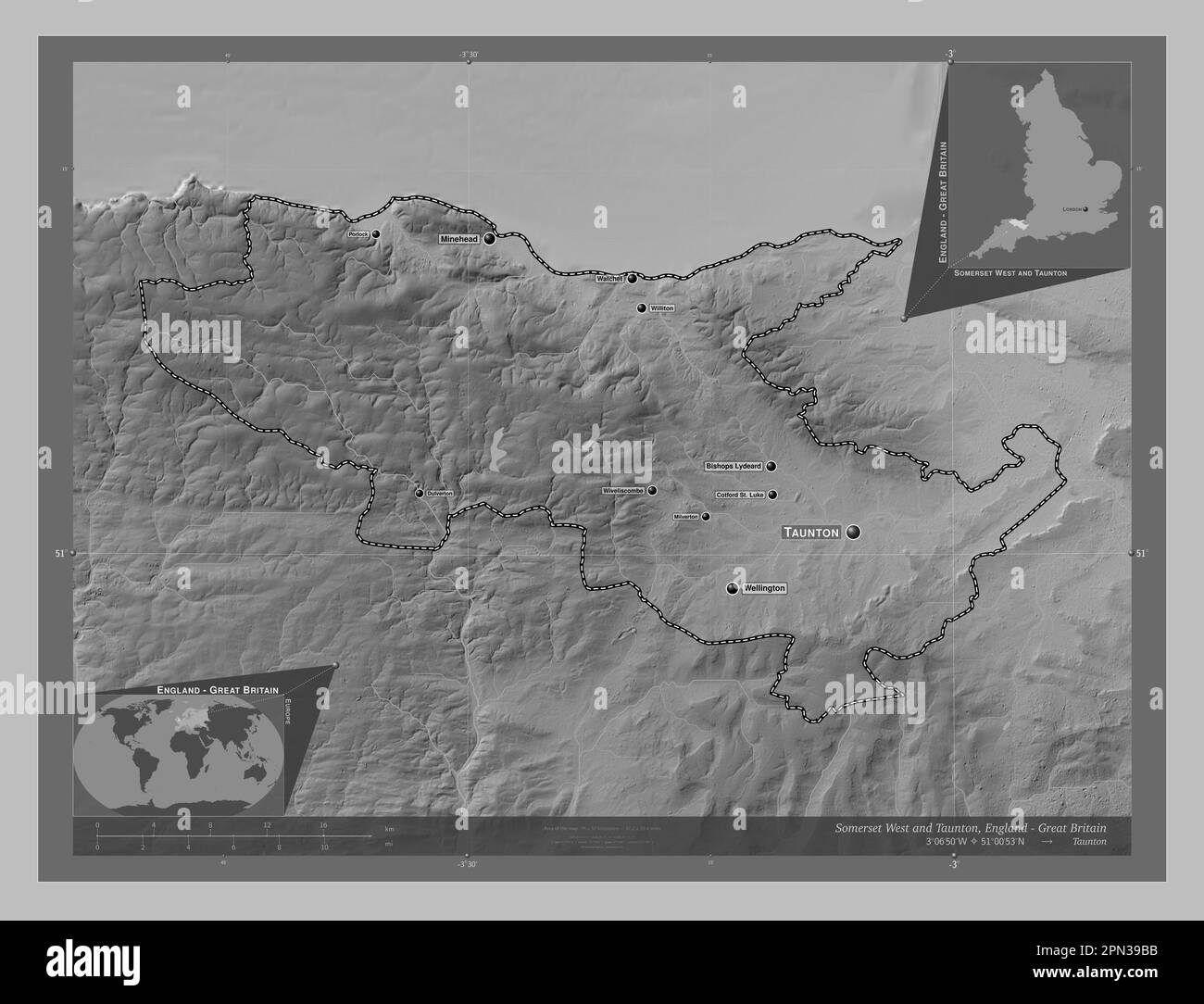 Somerset West and Taunton, non metropolitan district of England - Great ...