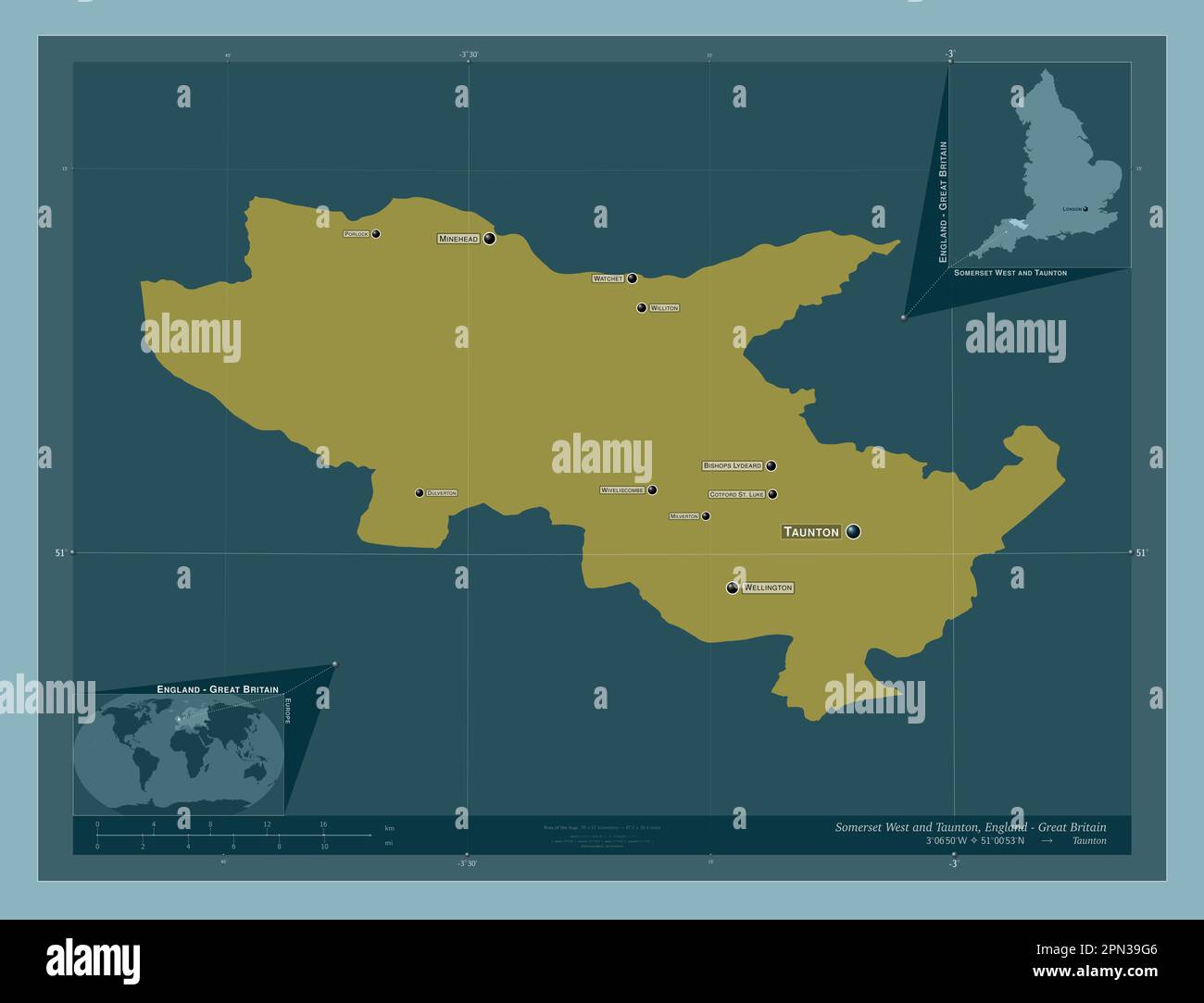 Somerset West and Taunton, non metropolitan district of England - Great ...