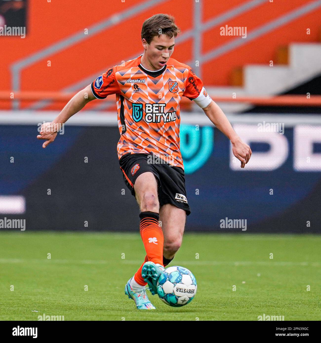 VOLENDAM, NETHERLANDS - APRIL 16: Carel Eiting of FC Volendam during ...