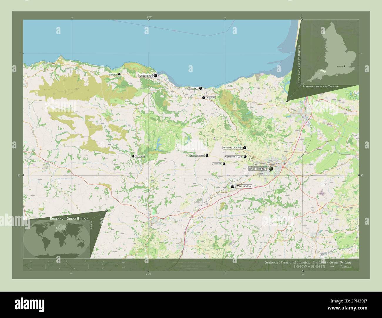 Somerset West and Taunton, non metropolitan district of England - Great ...
