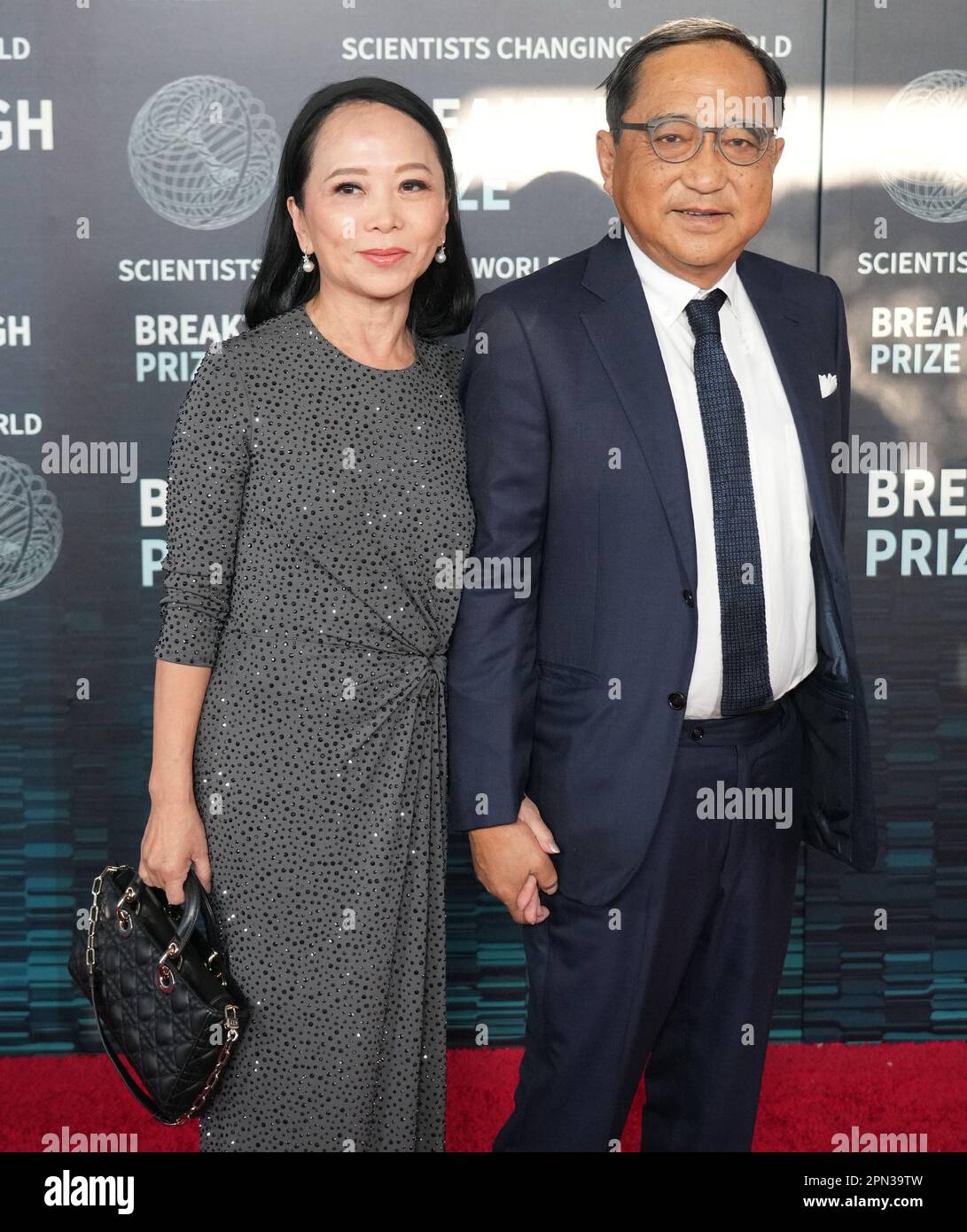 Los Angeles, USA. 15th Apr, 2023. (L-R) Celia Chou and Silas Chou ...