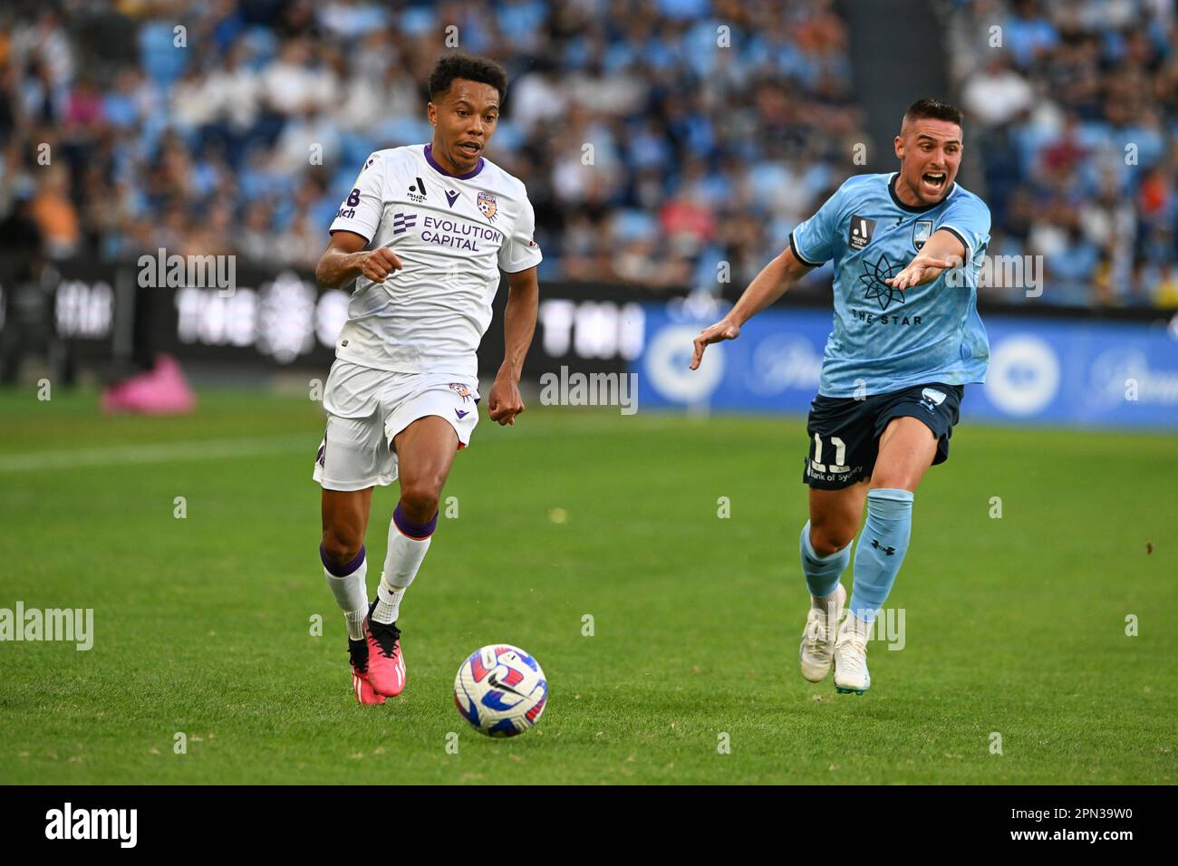 Sydney, Australia. 16th Apr, 2023. Mohammad Mustafa Amini Castillo (L ...