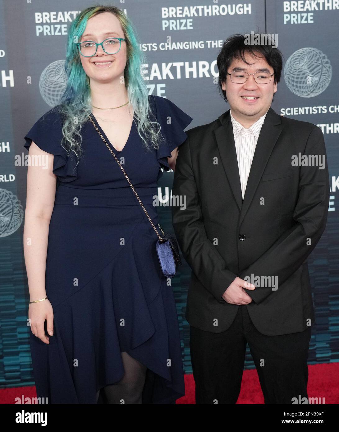 Los Angeles, USA. 15th Apr, 2023. (L-R) Maggie Miller and Guest arrives ...