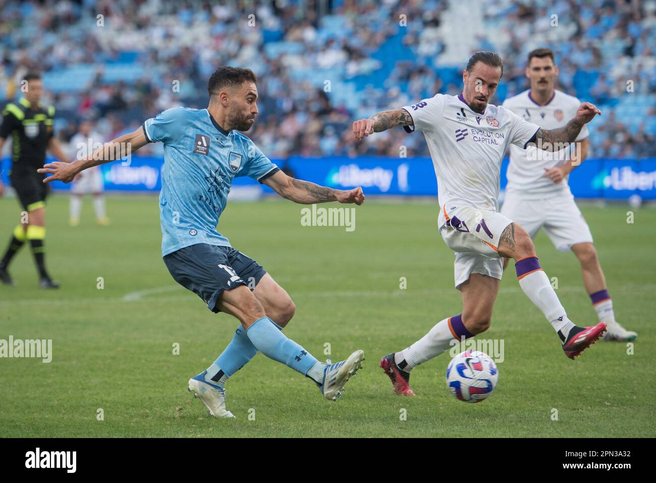 Sydney, Australia. 16th Apr, 2023. Jynaya Dos Santos of Sydney Football ...