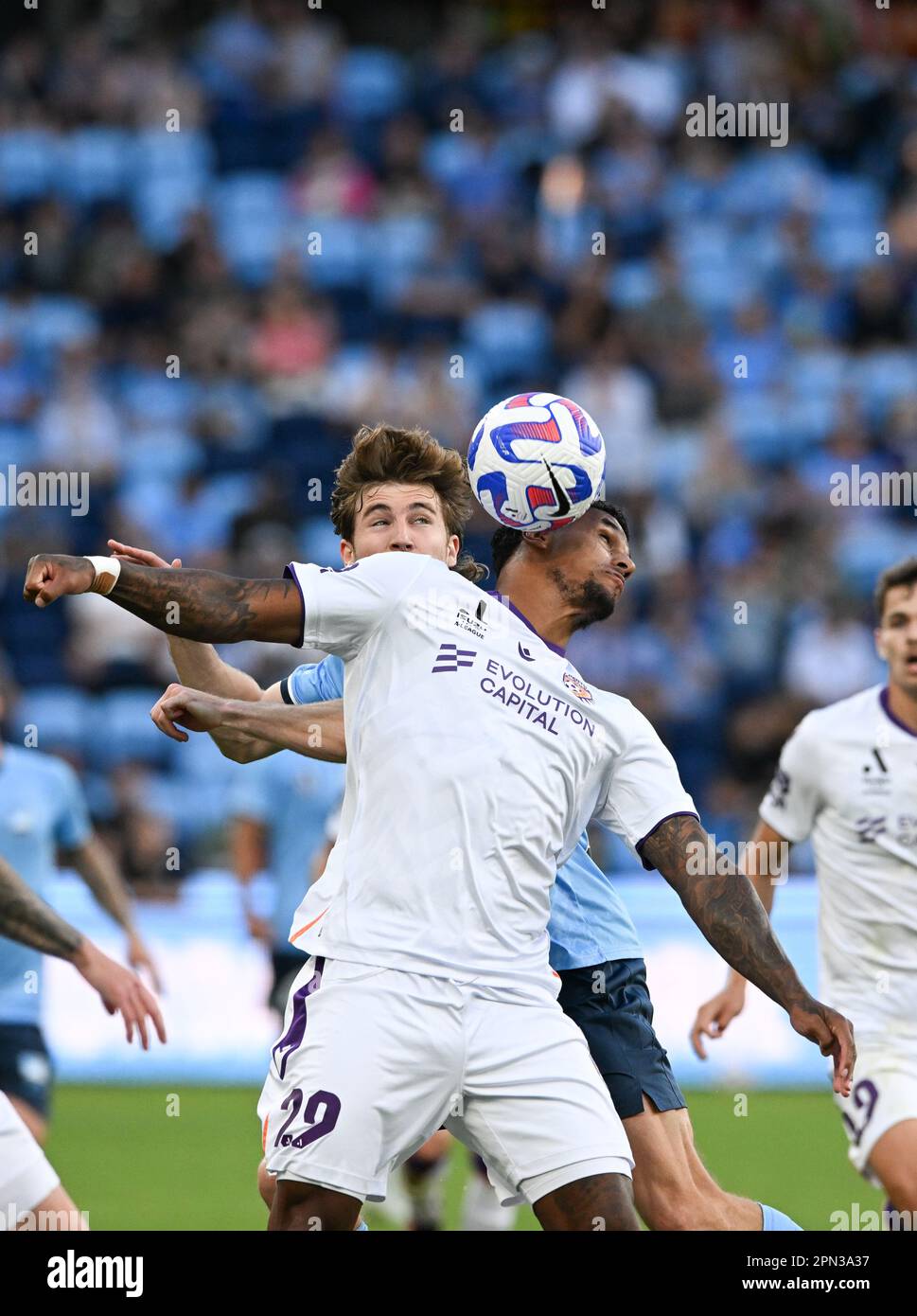 Sydney, Australia. 16th Apr, 2023. Darryl Brian Ricky Lachman of Perth ...