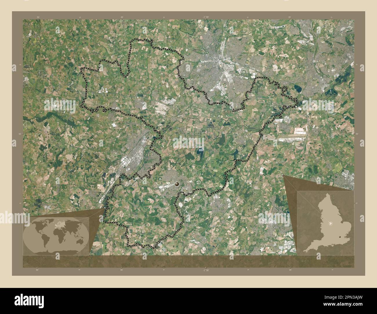 Map of swadlincote hi-res stock photography and images - Alamy