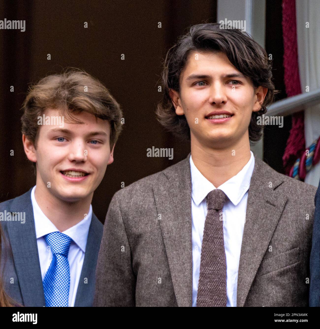 Copenhagen, Denmark. 16th Apr, 2023. Count Nikolai of Monpezat and ...