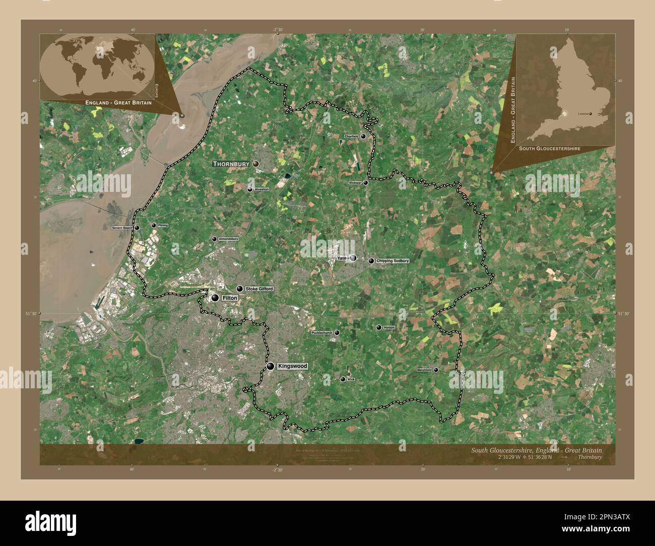 South Gloucestershire, unitary authority of England - Great Britain ...