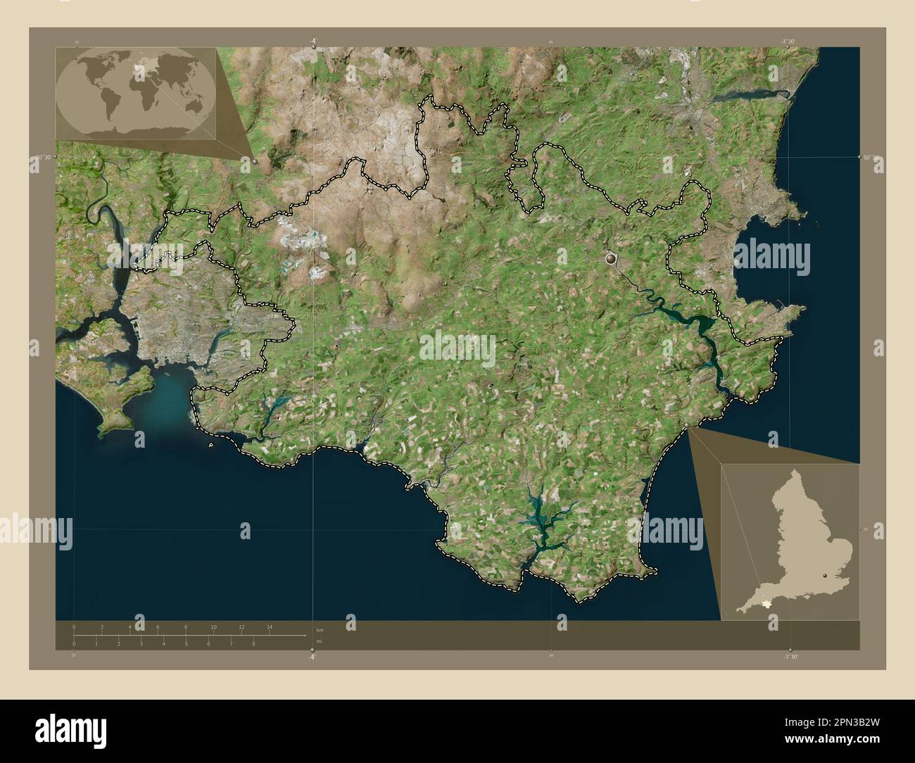 South Hams, non metropolitan district of England - Great Britain. High ...