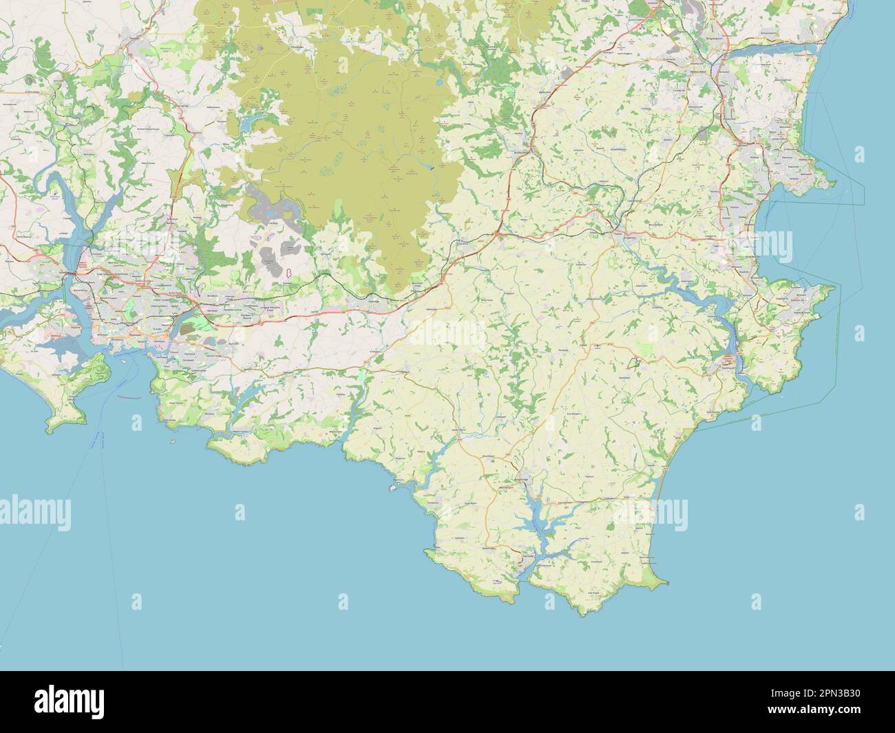 South Hams, non metropolitan district of England - Great Britain. Open ...