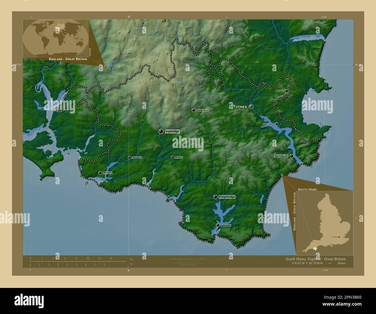 South Hams, non metropolitan district of England - Great Britain ...