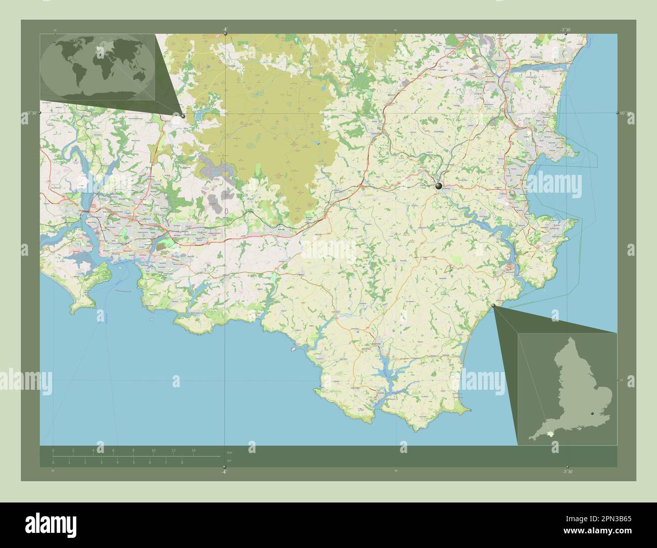South Hams, non metropolitan district of England - Great Britain. Open ...