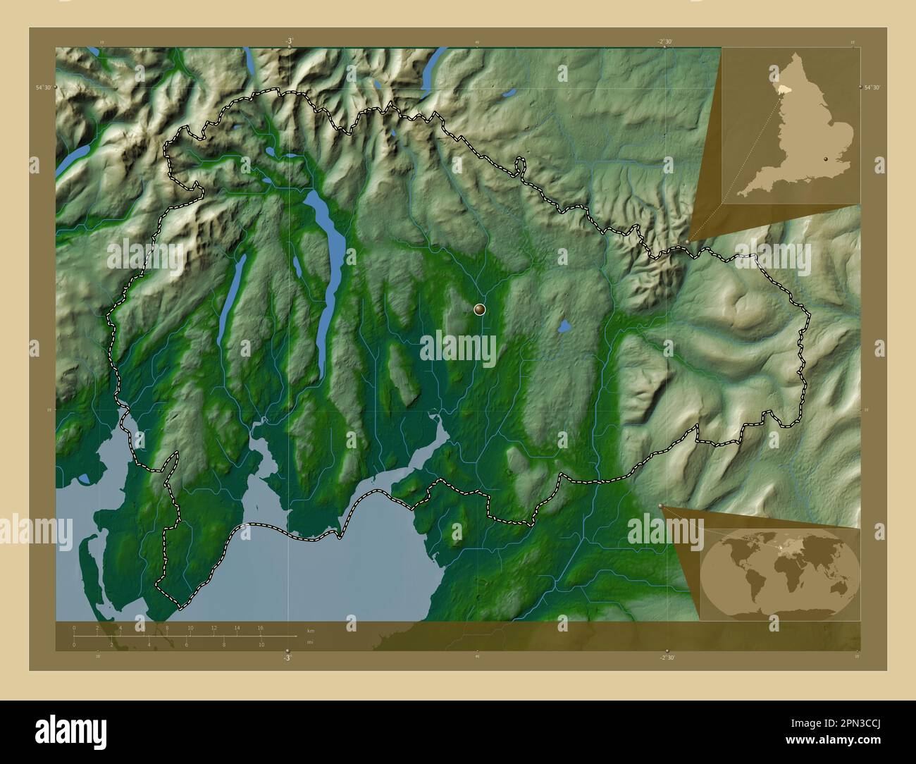 South Lakeland, non metropolitan district of England - Great Britain ...