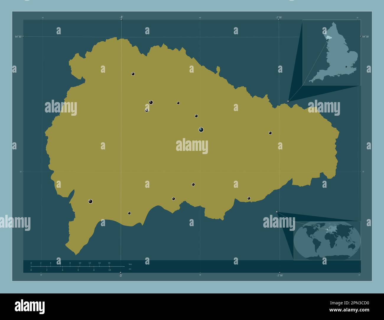 South Lakeland, non metropolitan district of England - Great Britain ...
