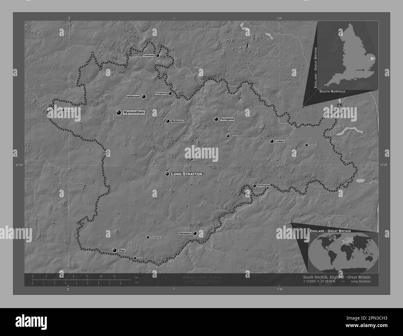 South Norfolk, non metropolitan district of England - Great Britain ...