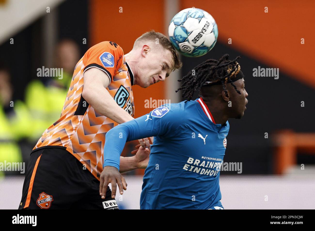 VOLENDAM - (lr) Damon Mirani of FC Volendam, Johan Bakayoko of PSV ...